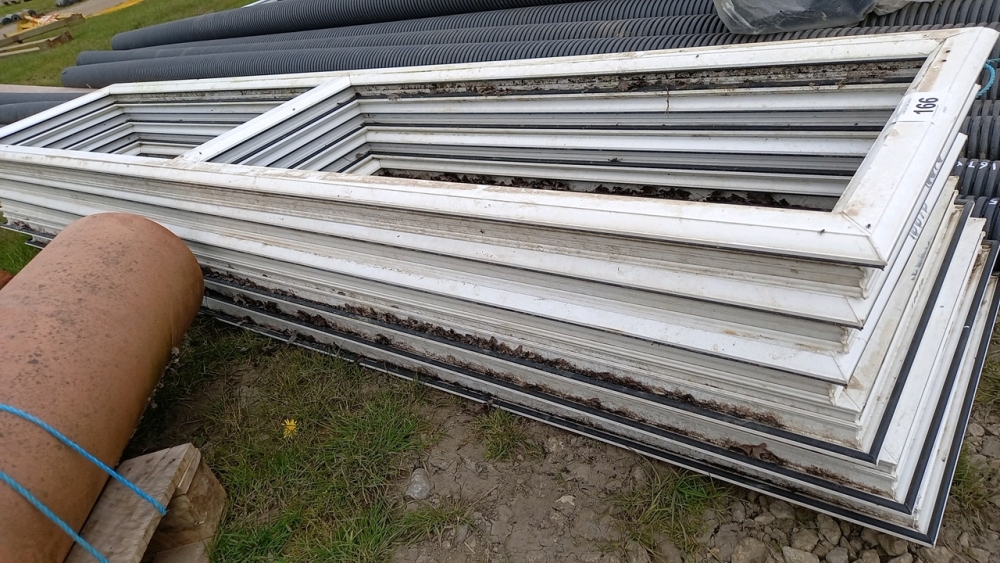 6 x PVC window frames | York Machinery Sale Unsolds - May - York ...