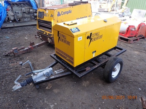 Stephill 9KVA towable generator | York Machinery Sale (Building ...