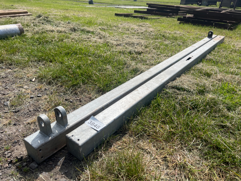 2x metal gate posts 8ft3 | York Machinery Sale (hedgers, buckets ...