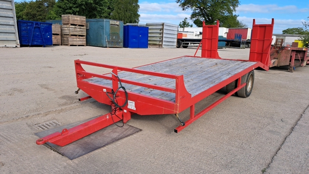 JNC single axle low loader trailer | York Machinery Sale (Machinery ...