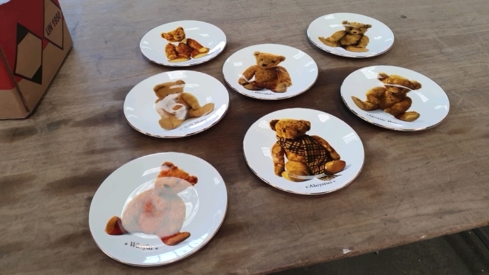 Limited edition Compton & Woodhouse plates with serial numbers on ...