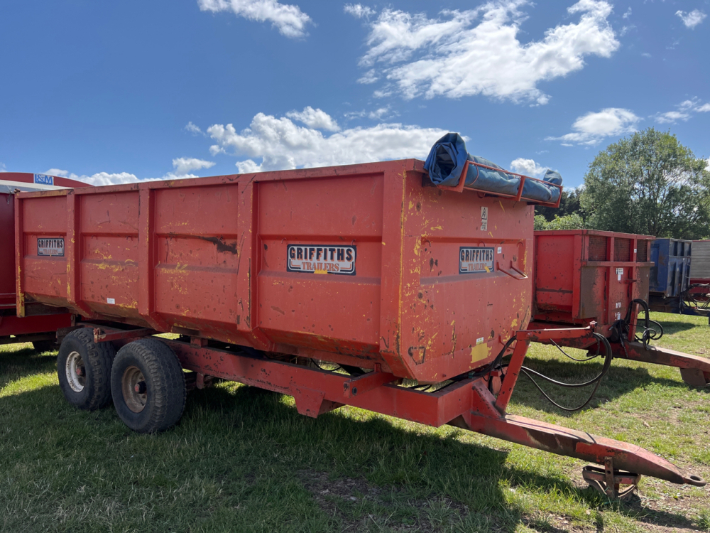 Griffiths 10T grain trailer | York Machinery Sale (Machinery, trailers ...