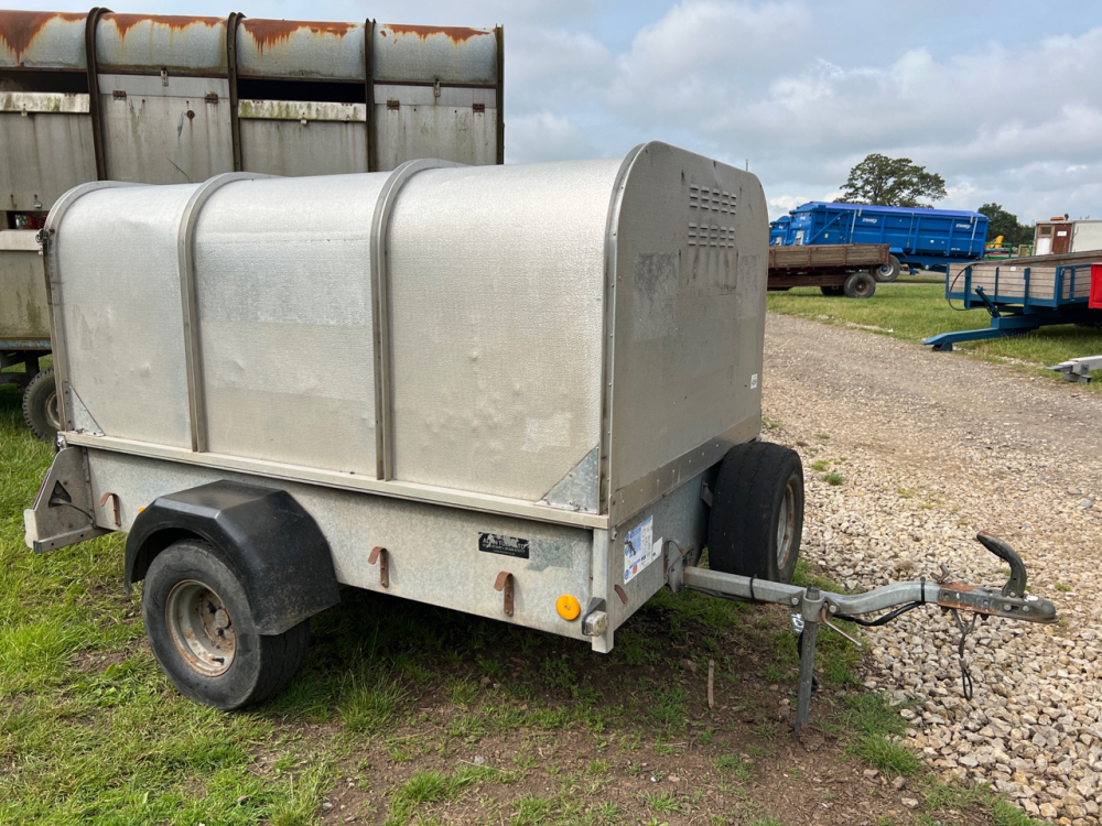 Ifor Williams stock trailer, single axle | York Machinery Sale ...