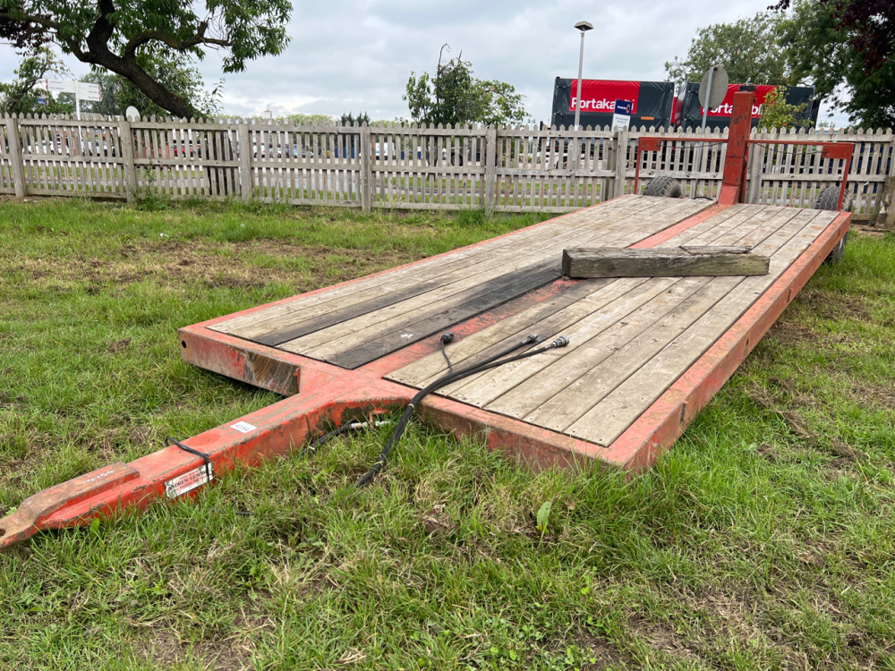 Used low loader trailer | York Machinery Sale (Machinery, trailers ...