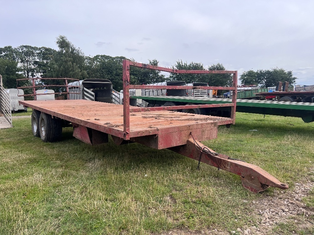 Triffitt 10T 26ft bale trailer | York Machinery Sale (Machinery ...