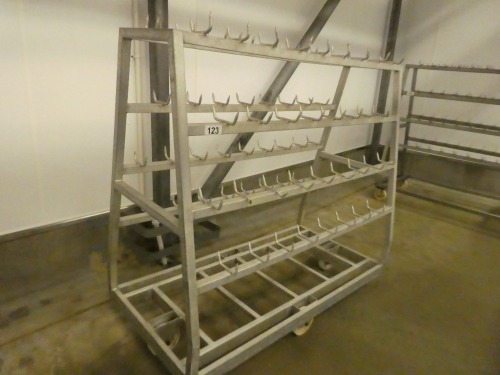 Offal rack trolley | J & B Fitton Ltd - Dispersal of abattoir, cold ...