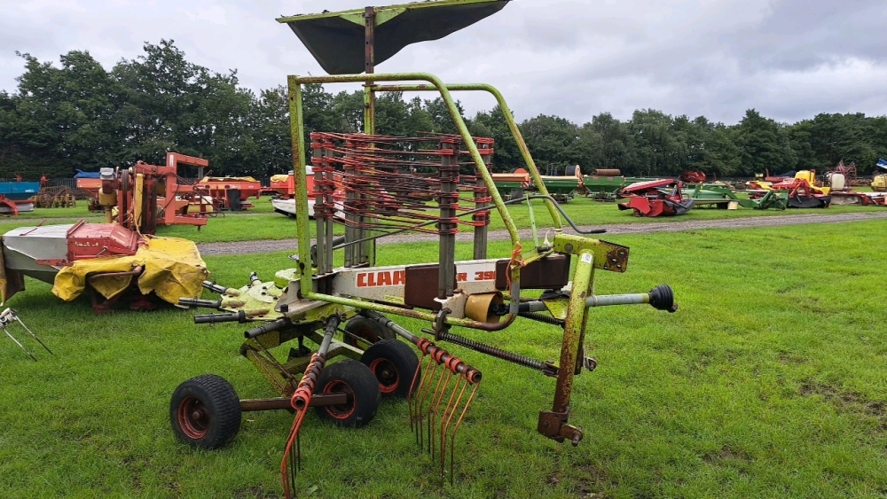 Claas 390S single rotor rake | York Machinery Sale (Machinery, trailers ...