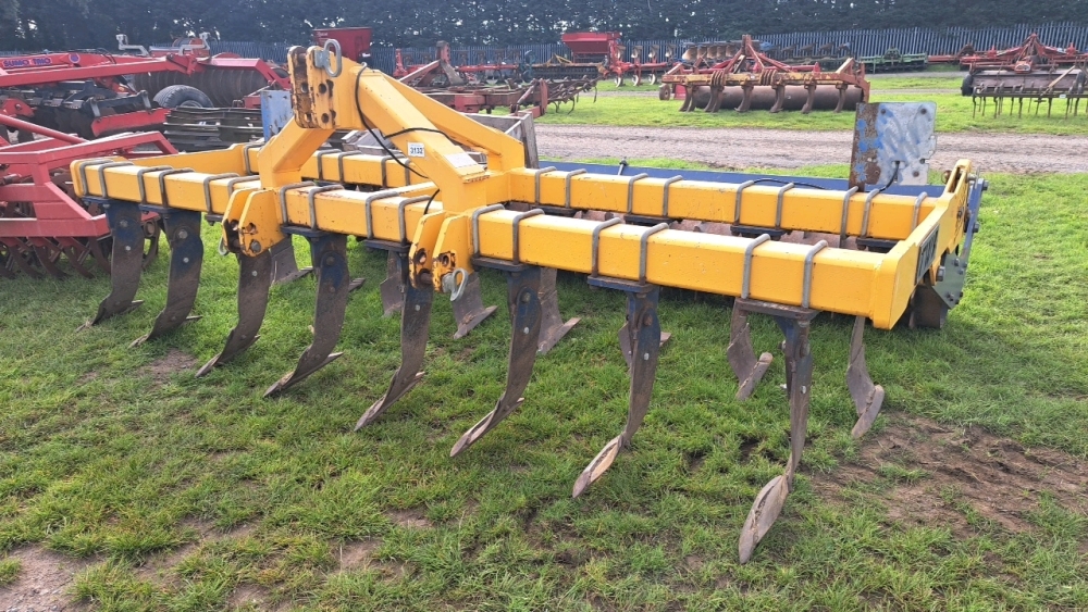 TWB 4m crank leg subsoiler c/w packer roller | York Machinery Sale ...