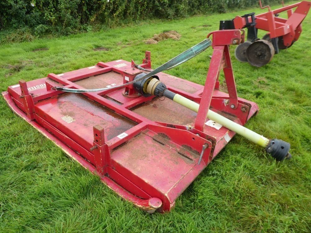Foster RS 1700 pasture topper c/w brush cutter chains | Boulton Cooper ...