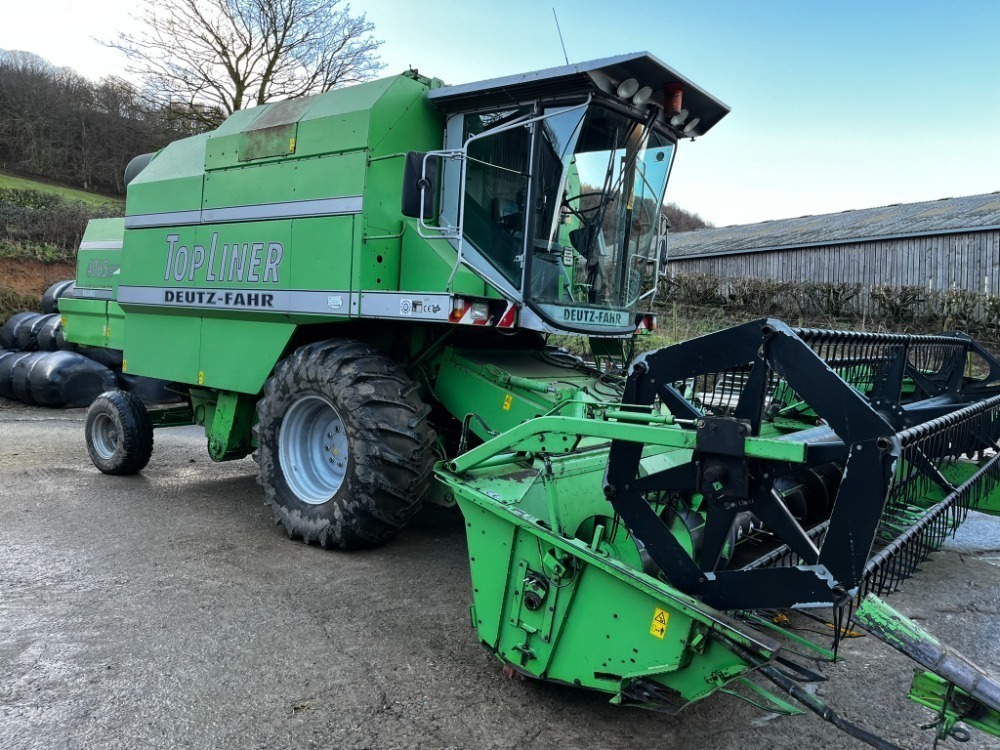 Deutz-Fahr 4065 HTS Topliner combine harvester c/w 16ft header and ...