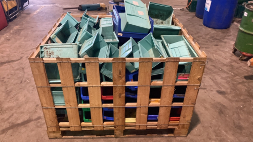 110x plastic lin bins | York Machinery Sale (Building materials, small ...