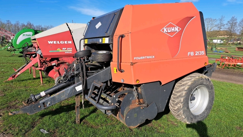 Kuhn FB2135 round baler | York Machinery Sale (Machinery, trailers ...