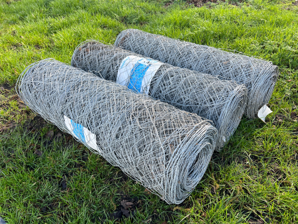 3 x rolls of new sheep wire netting | York Machinery Sale (hedgers ...