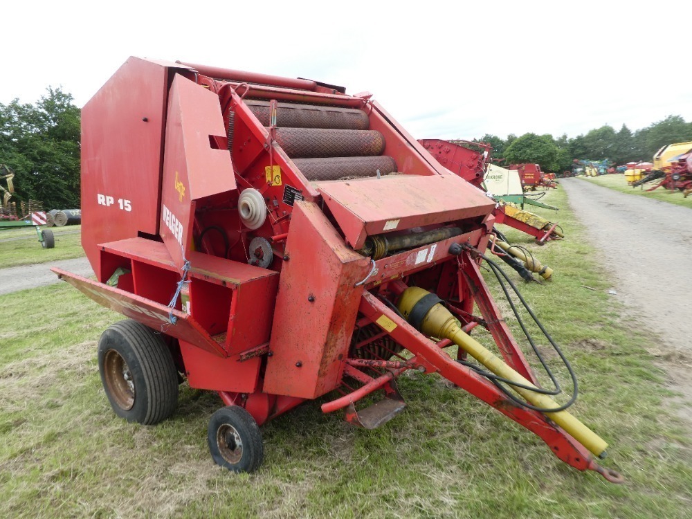 Welger RP15 baler with PTO | York Machinery Sale Unsolds - July - York ...