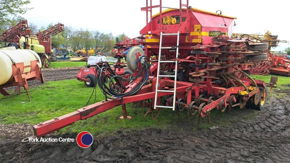 Vaderstad Rapid 400F 4m hydraulic folding drill, hydraulic fan, control ...
