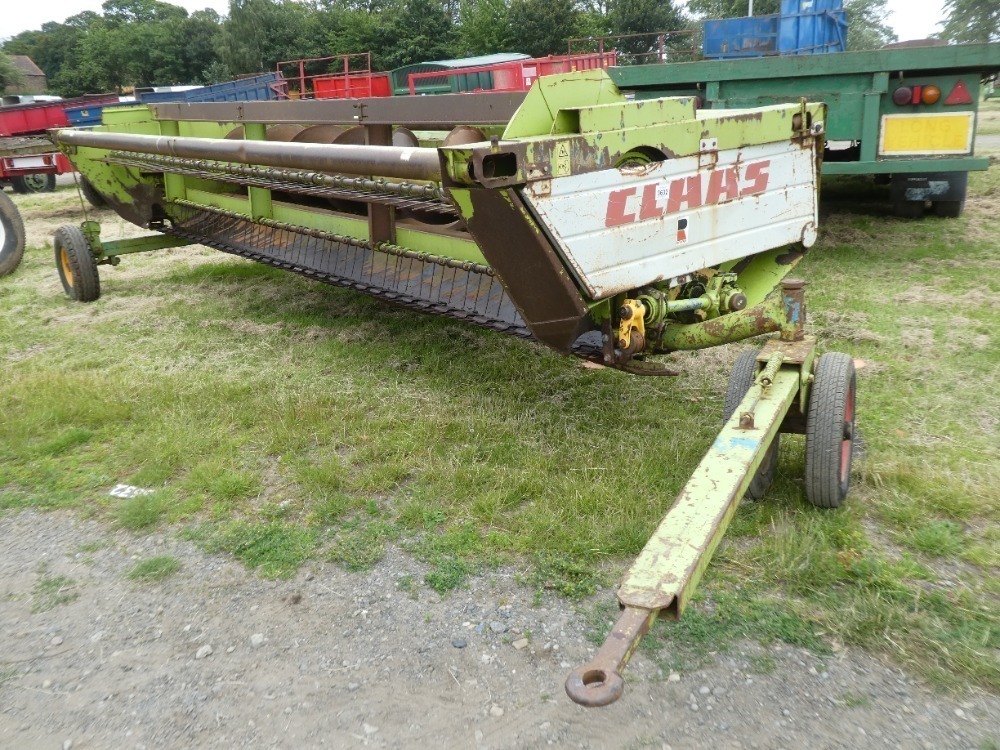 Claas Wholecrop header 510, fits 800/600 models, c/w spare knives 1997 ...