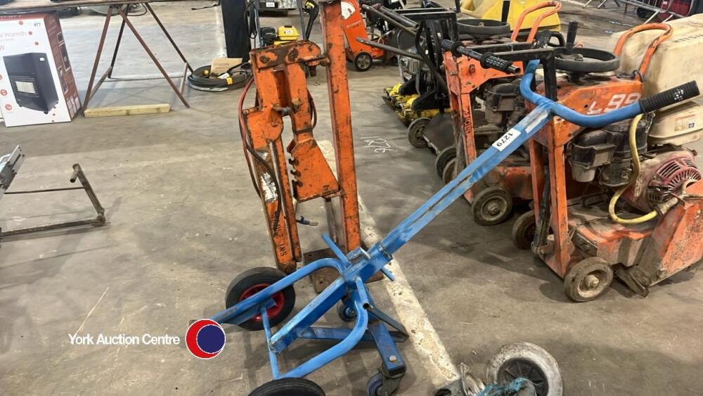 Barrel carrier suitable for 45 gallon drum | York Machinery Sale ...