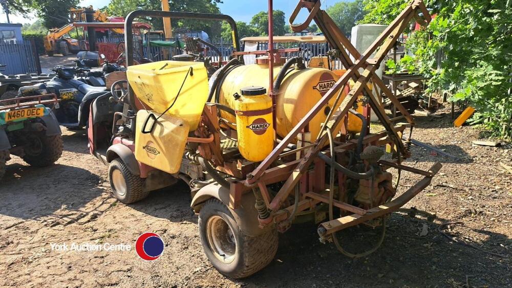 Toro Workman 3300D diesel utility 4x4 truck c/w Hardi sprayer, key in ...