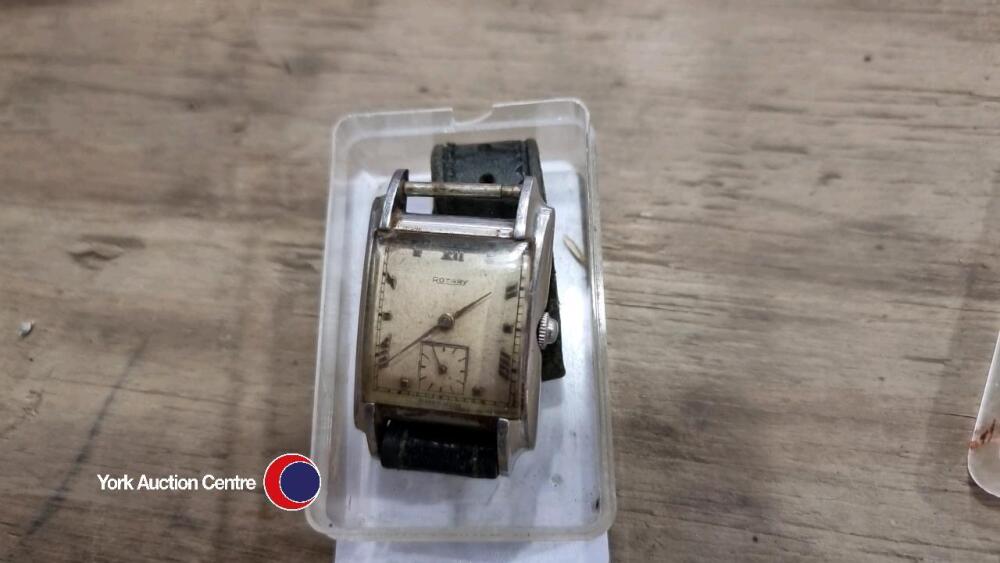 Vintage Rotary square watch | August timed online auction - Household ...