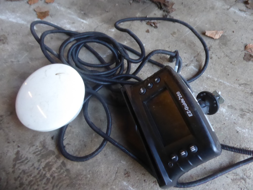 Trimble EZ-Guide 250 GPS guidance system c/w mounting brackets, power ...