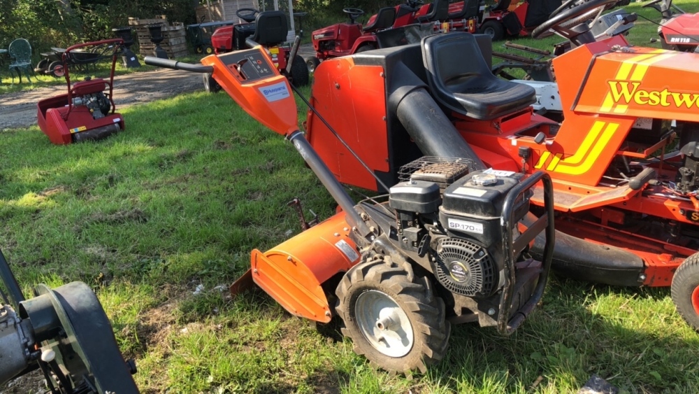 Husqvarna TR430 rotovator as new | York Machinery Sale (Building ...