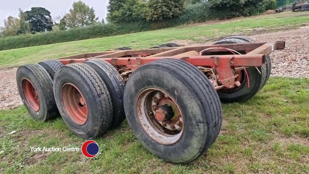 3 x ROR axles on springs | York Machinery Sale (hedgers, buckets ...