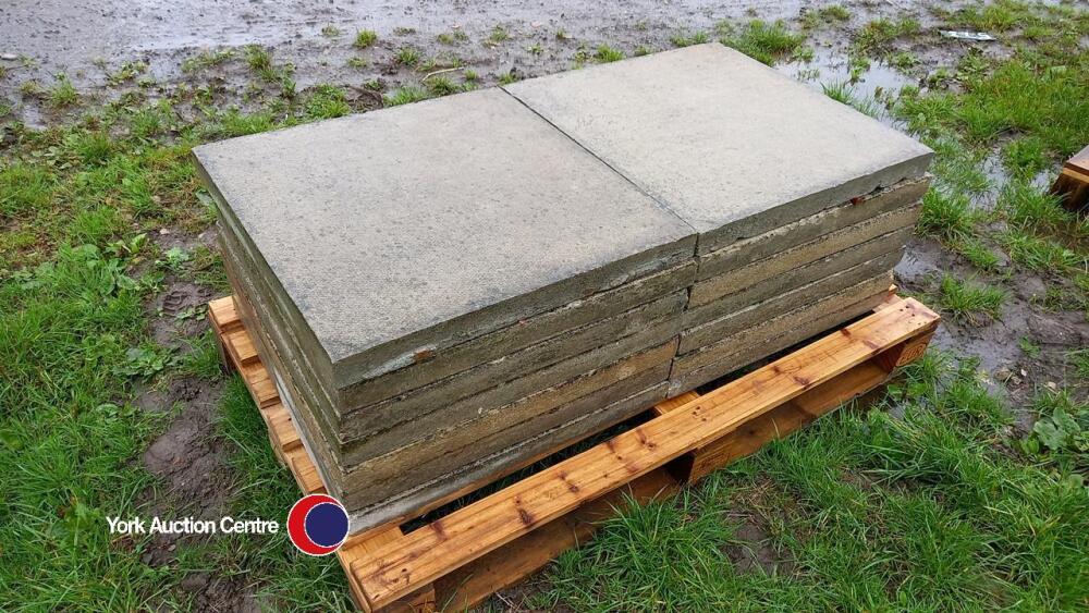 14 x 2ftx2ft concrete paving slabs | York Machinery Sale (Building ...
