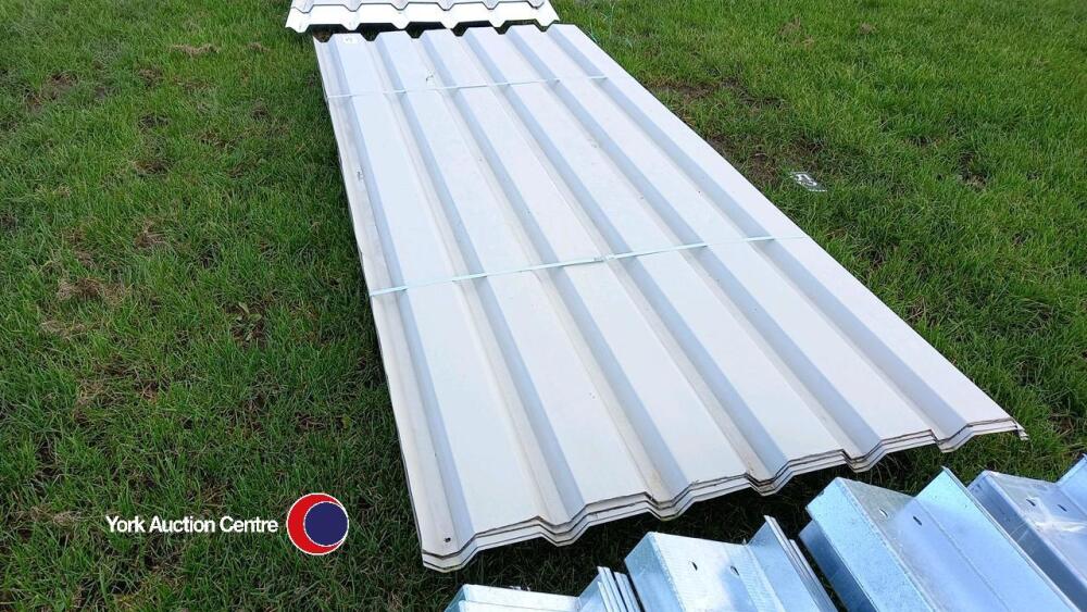 5 x Used 2.5m box profile sheets | York Machinery Sale (Building ...
