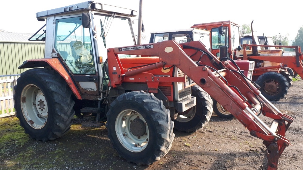 Massey Ferguson 3065 4wd 40 K with Mf820 loader, 13547 Hrs | York ...