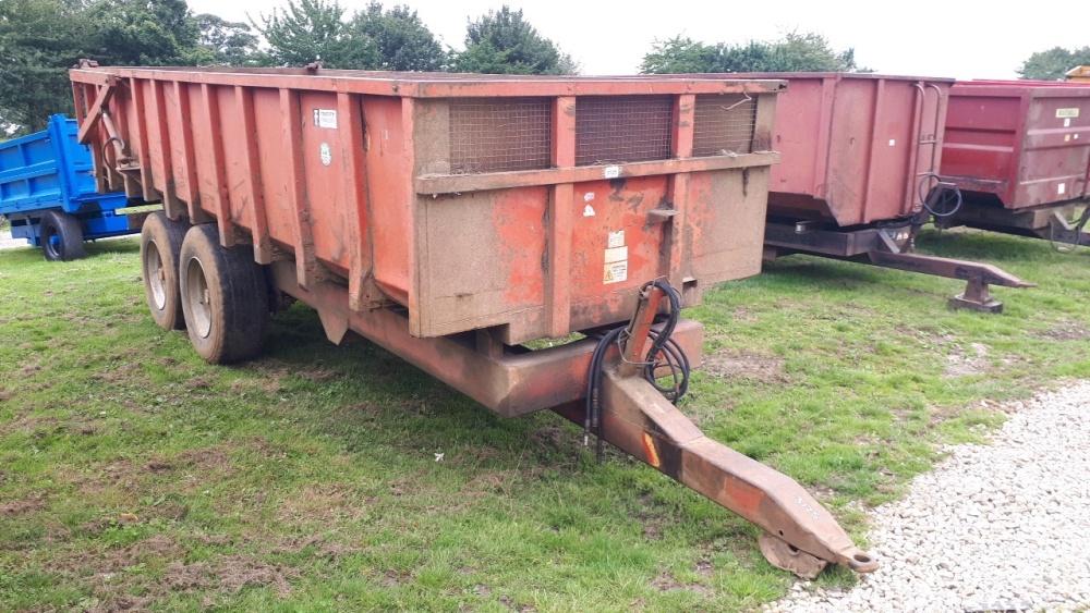 Triffitt 10T root trailer | York Machinery Sale (Tractors, vehicles ...