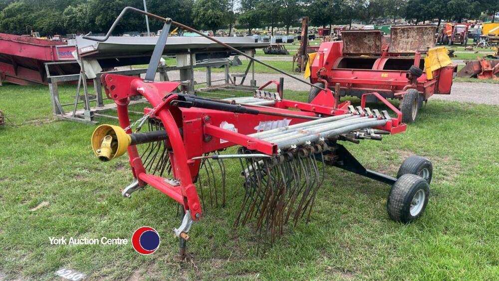 Fella TS426DN single rotor rake, 2015, pto in office | York Machinery ...