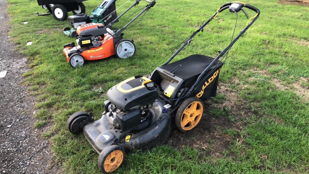 McCulloch mower with box | York Machinery Sale (Building materials ...