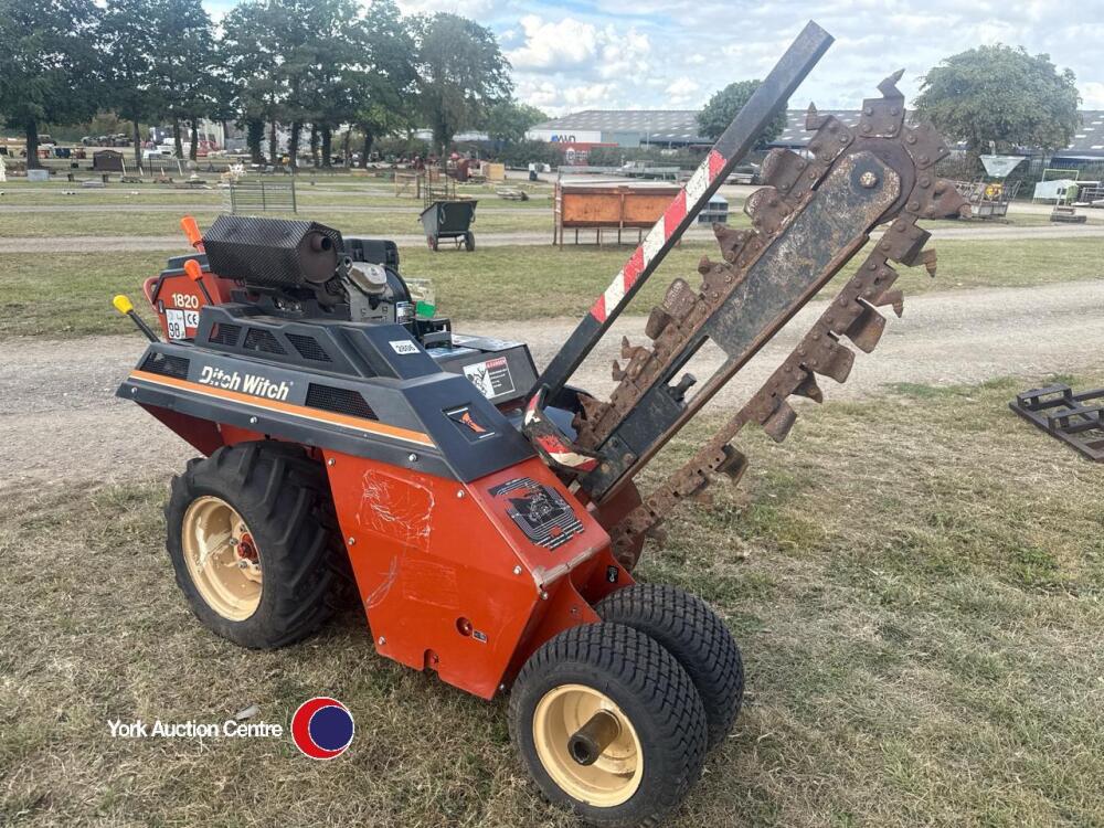 Ditch witch 1820 trencher, 129hrs | York Machinery Sale (hedgers ...
