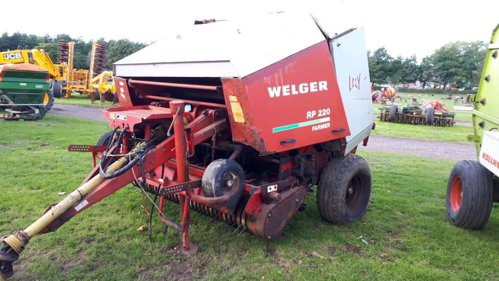 Welger RP220 baler | York Machinery Sale (Machinery, trailers, vehicles ...
